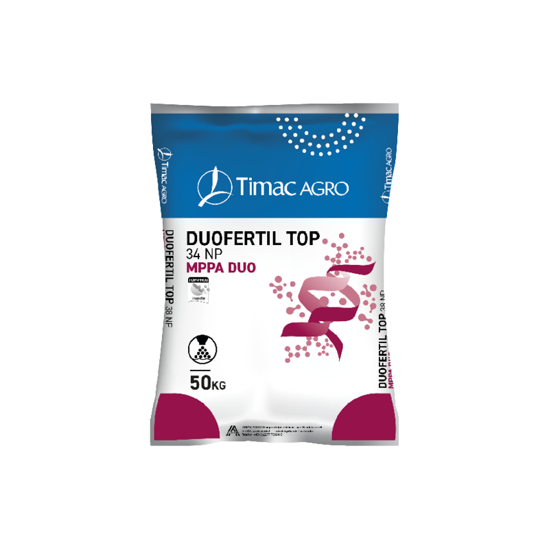 DUOFERTIL TOP 34 NPK - TIMAC AGRO HUNGARIA